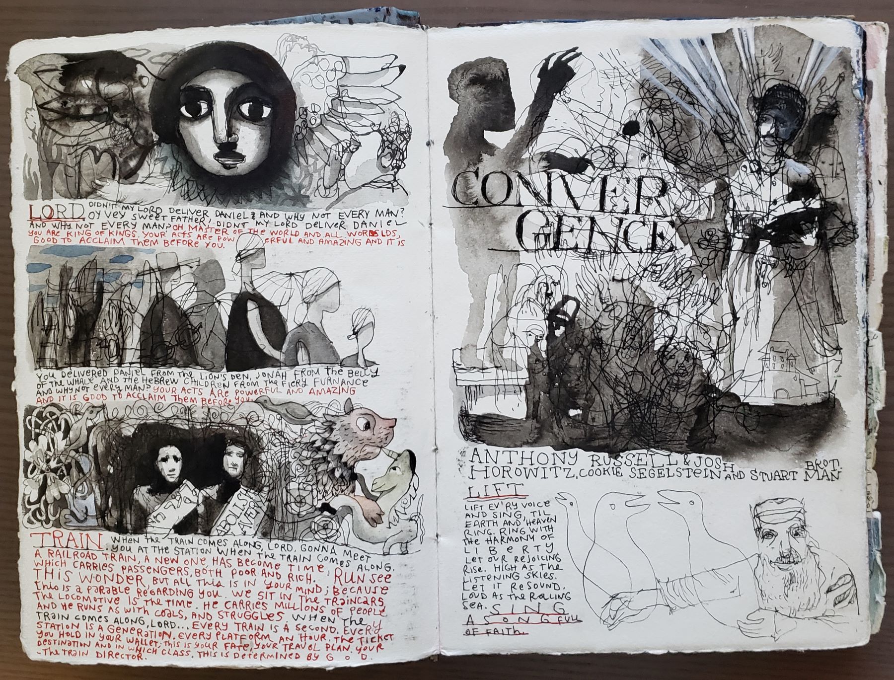 From the Sketchbooks of Phil Blank - 96th of October